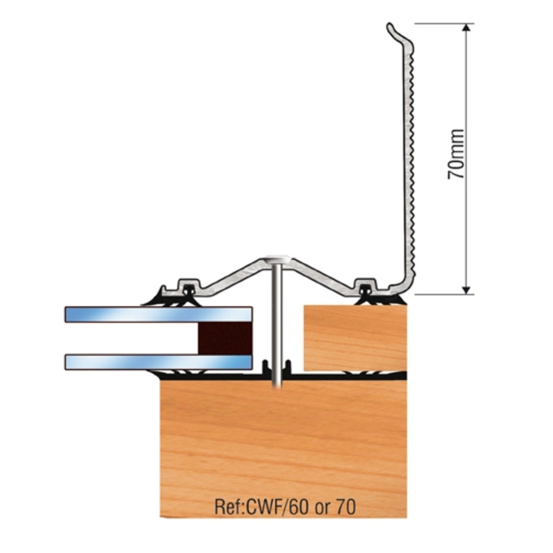 CWF60 Wall Finishing Profile